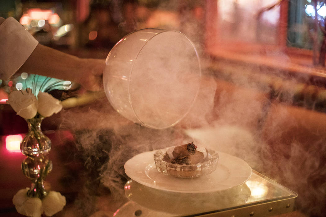 Smoking cigar is star of Mayfair Supper Club dessert menu | Dining Out