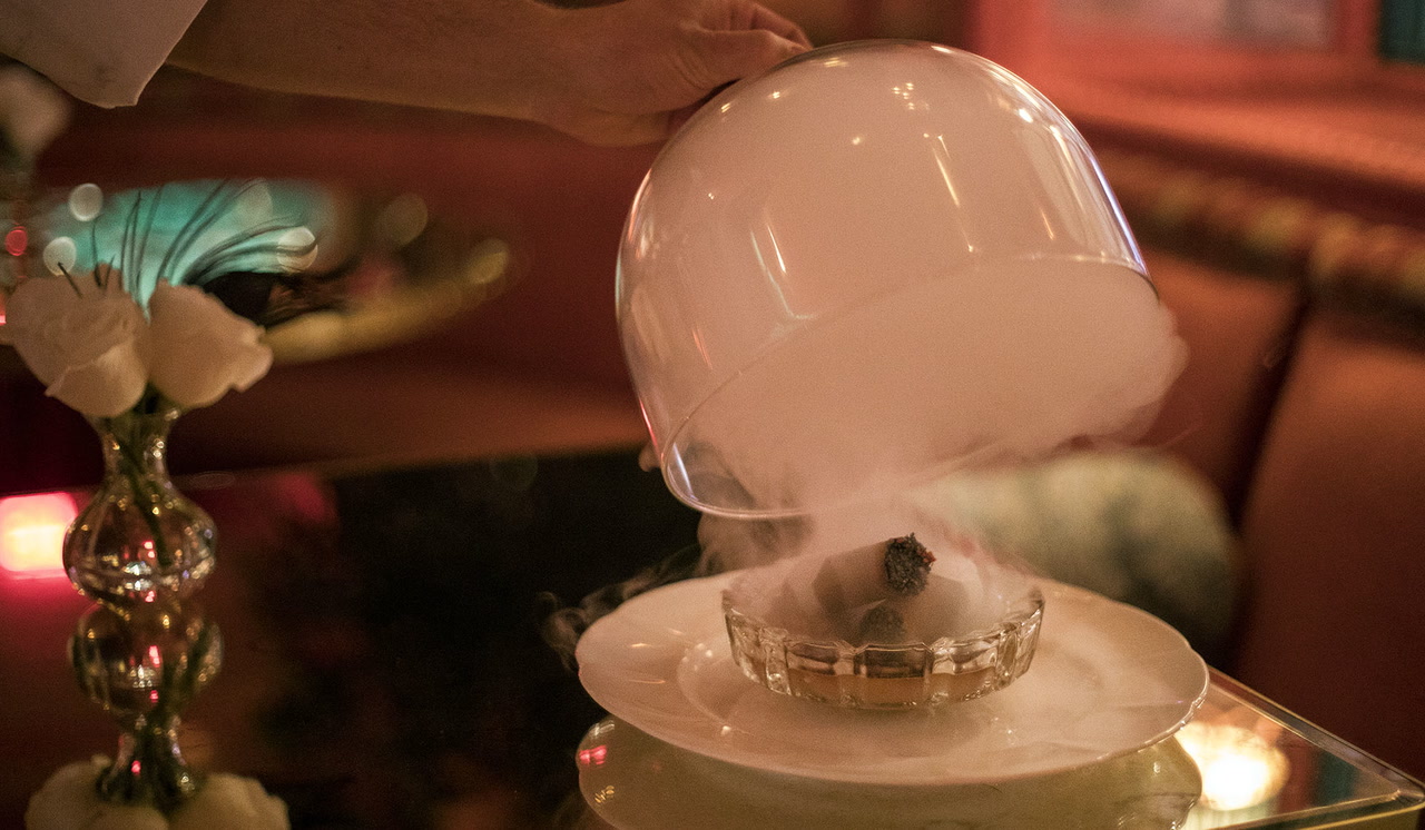 Smoking cigar is star of Mayfair Supper Club dessert menu | Dining Out