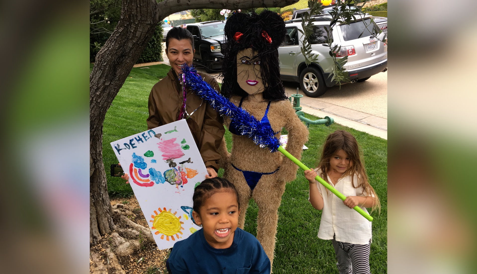 Kourtney Kardashian’s life-size pinata a hit for Las Vegas artist ...