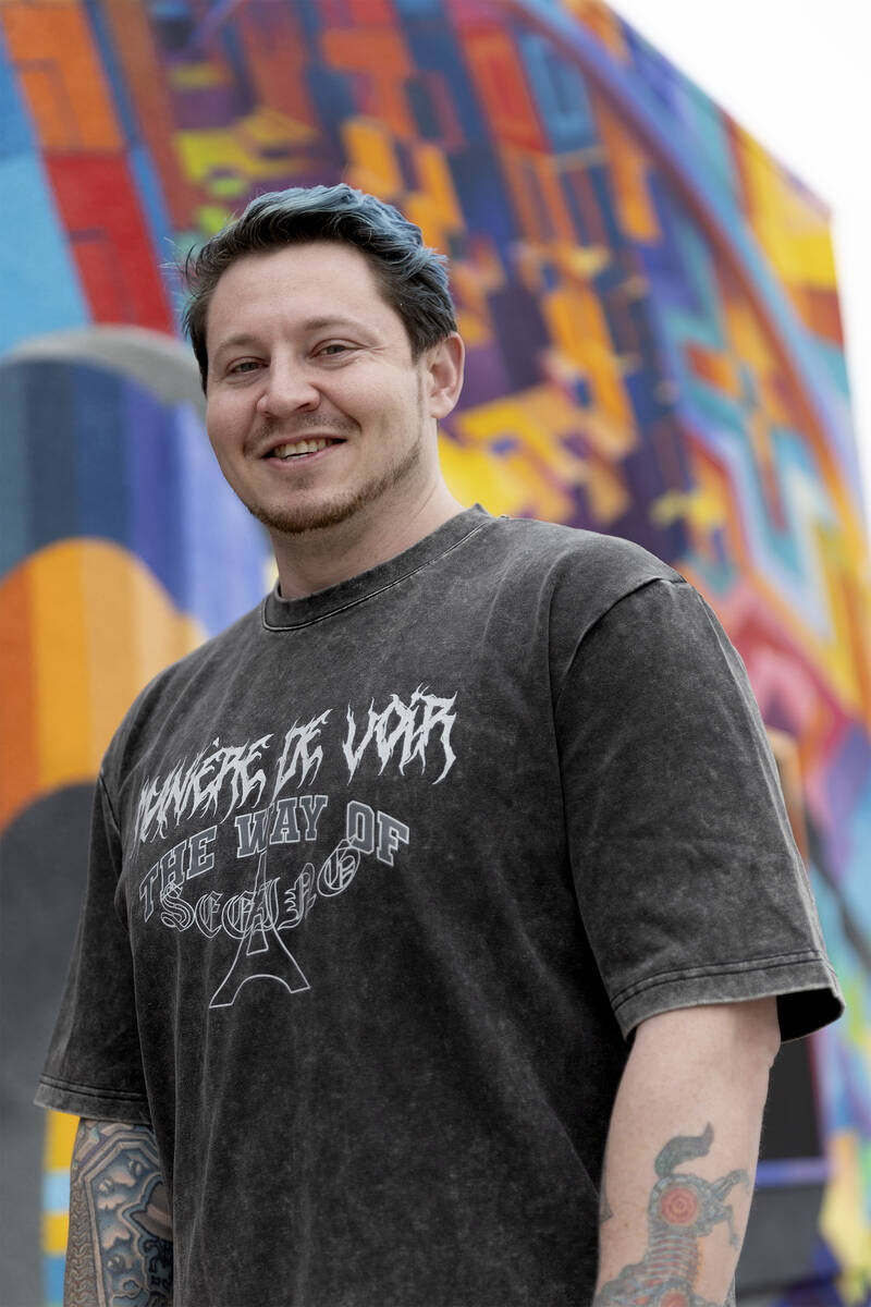 The story behind the most wildly painted house in Las Vegas | Arts ...