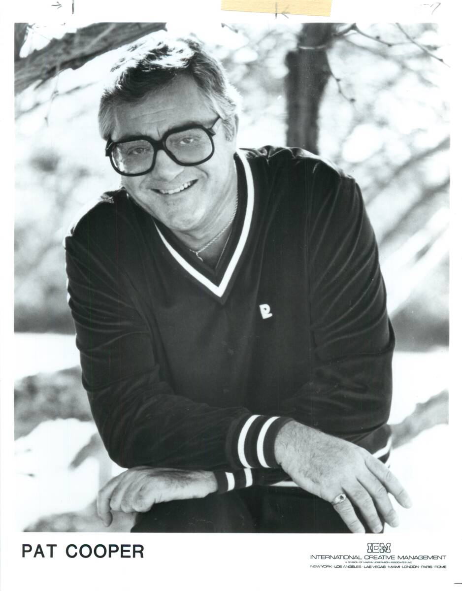 Pat Cooper dead at 93; Las Vegas comedy great opened for Sinatra | Kats!