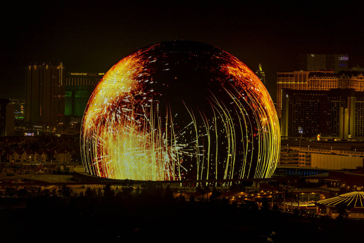 Las Vegas Sphere’s Exosphere displays, so far — PHOTOS | Entertainment