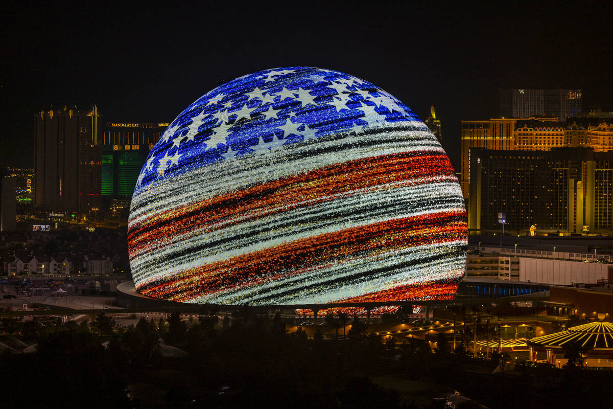 Las Vegas Sphere’s Exosphere displays, so far — PHOTOS | Entertainment
