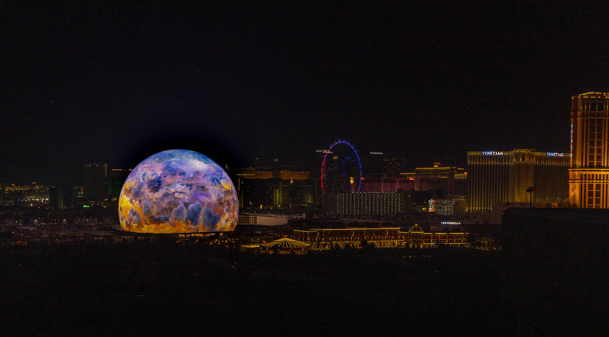 Las Vegas Sphere’s Exosphere displays, so far — PHOTOS | Entertainment