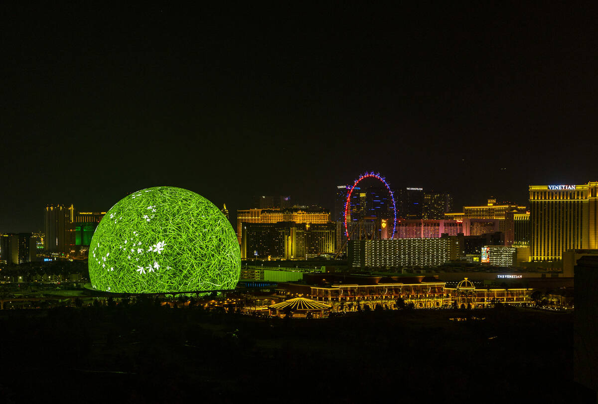 Las Vegas Sphere’s Exosphere displays, so far — PHOTOS | Entertainment