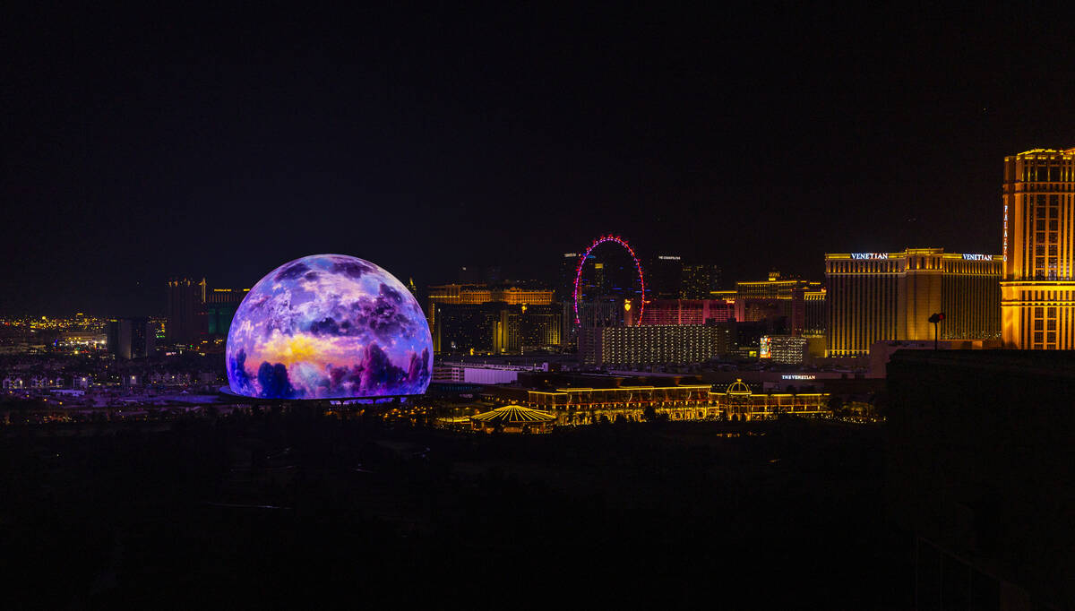 Las Vegas Sphere’s Exosphere displays, so far — PHOTOS | Entertainment