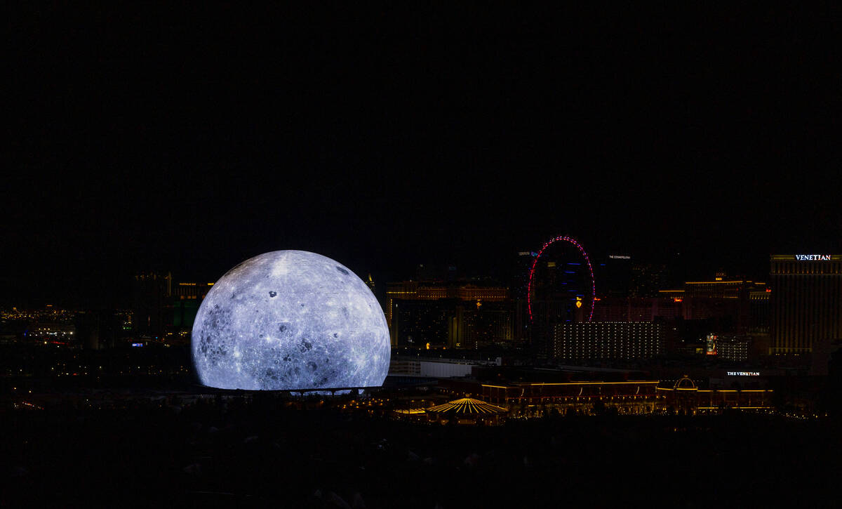 Las Vegas Sphere’s Exosphere displays, so far — PHOTOS | Entertainment