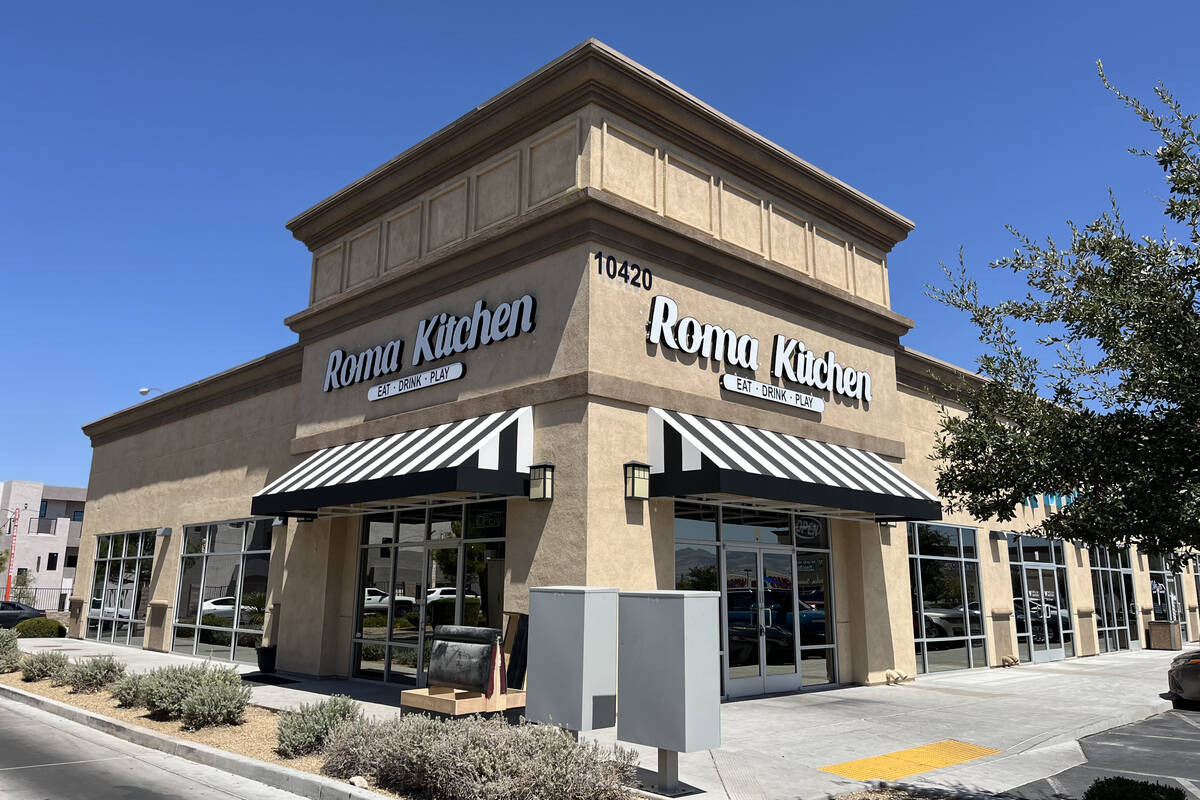 Roma Kitchen opens in Southern Highlands area of Las Vegas | Dining Out