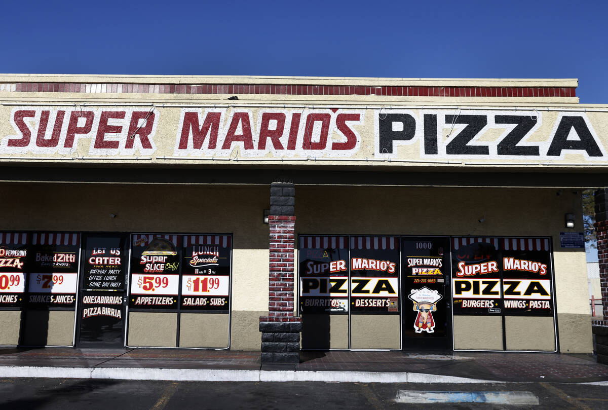 Super Mario’s Pizza in Las Vegas part of food challenge for ...