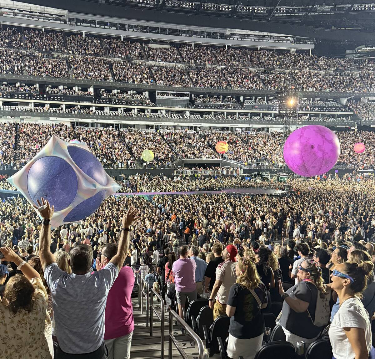 Coldplay at Allegiant Stadium, memorable experience | Kats!