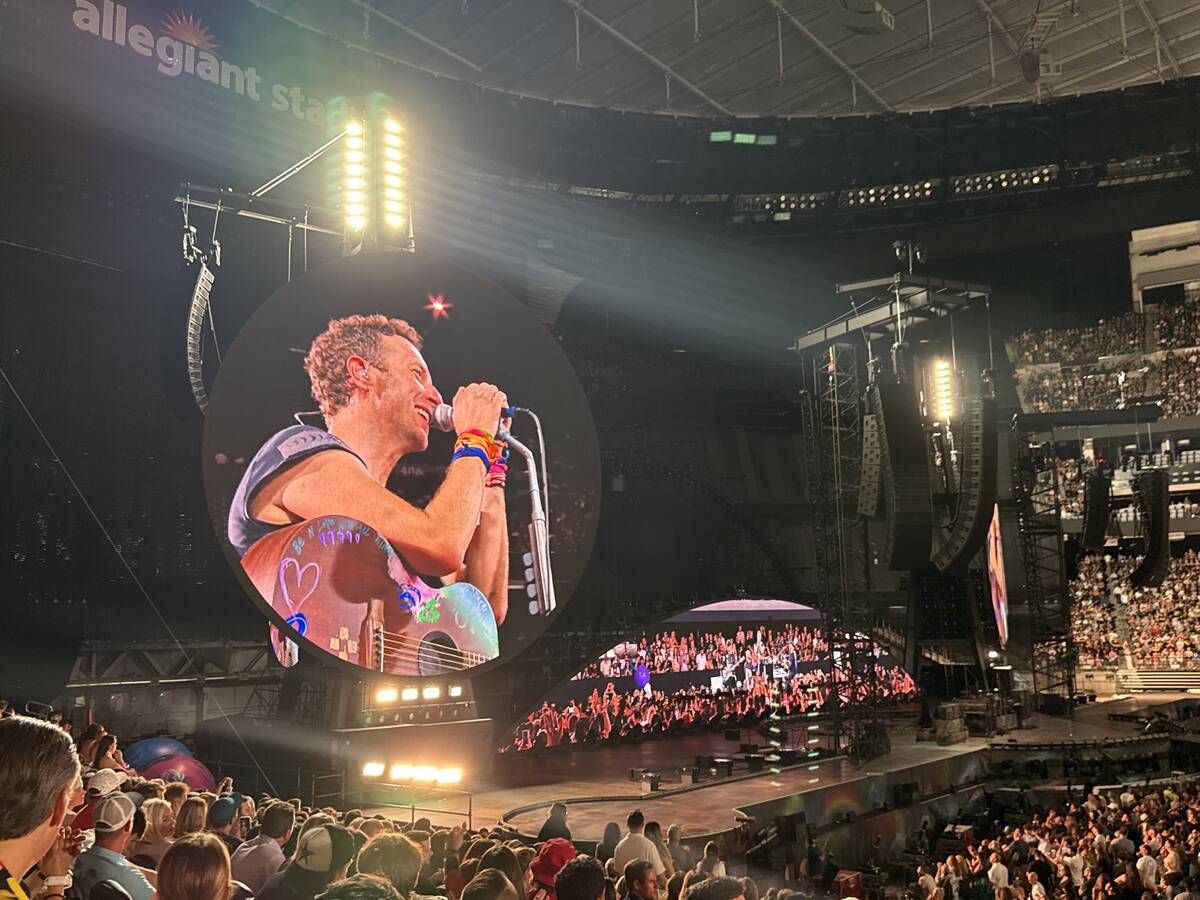 Coldplay at Allegiant Stadium, memorable experience | Kats!