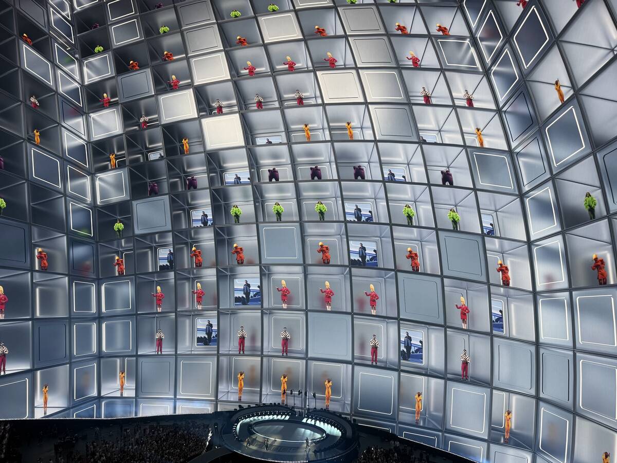 Backstreet Boys perform on 70-foot-high stage in Sphere spectacle | Kats!