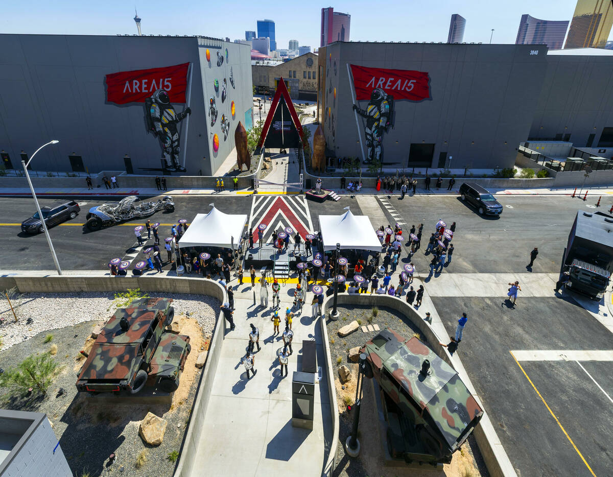 A sneak peek at what’s coming to Area15’s ‘Zone 2’ expansion — PHOTOS | Attractions | Arts & Culture