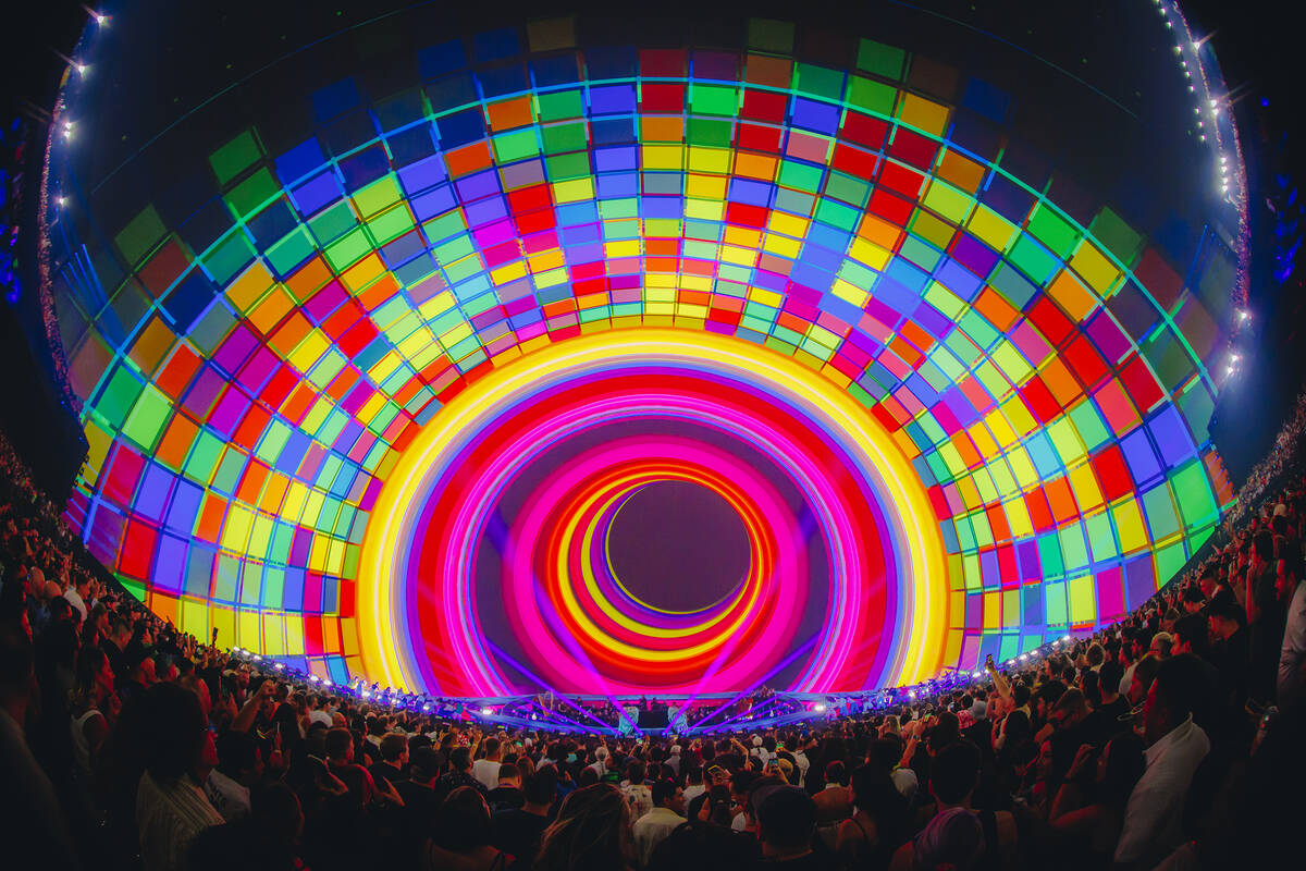 Unity EDM fest debuts at Sphere on Las Vegas Strip | Music