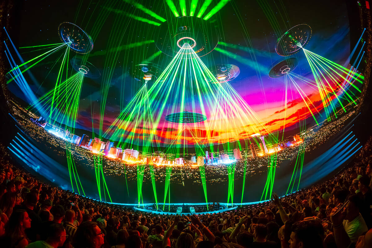 Unity EDM fest debuts at Sphere on Las Vegas Strip | Music