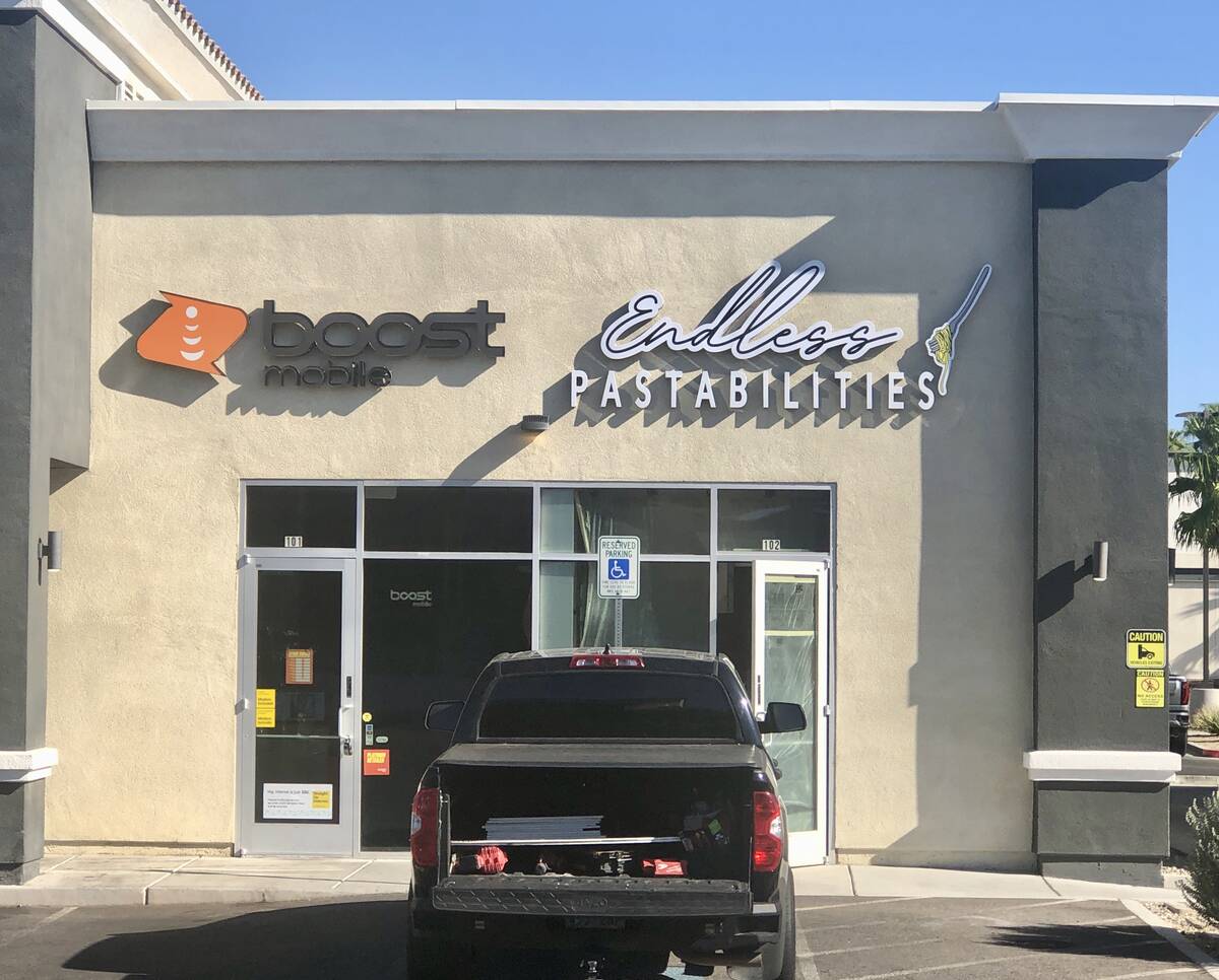 Endless Pastabilities, a Vegas food truck known for its pasta cones ...