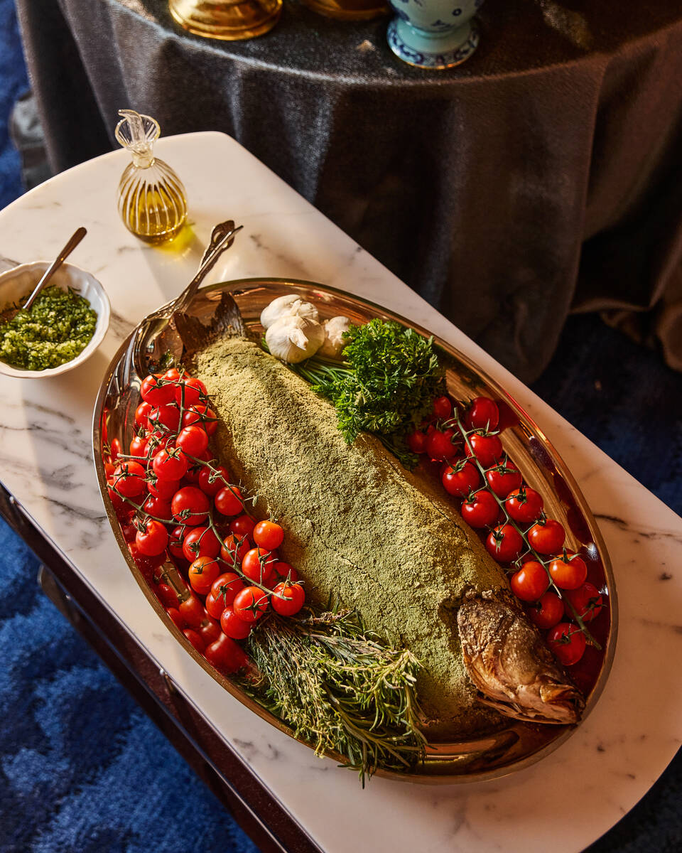 Carbone Riviera menu revealed; Restaurant overlooks Bellagio fountains ...