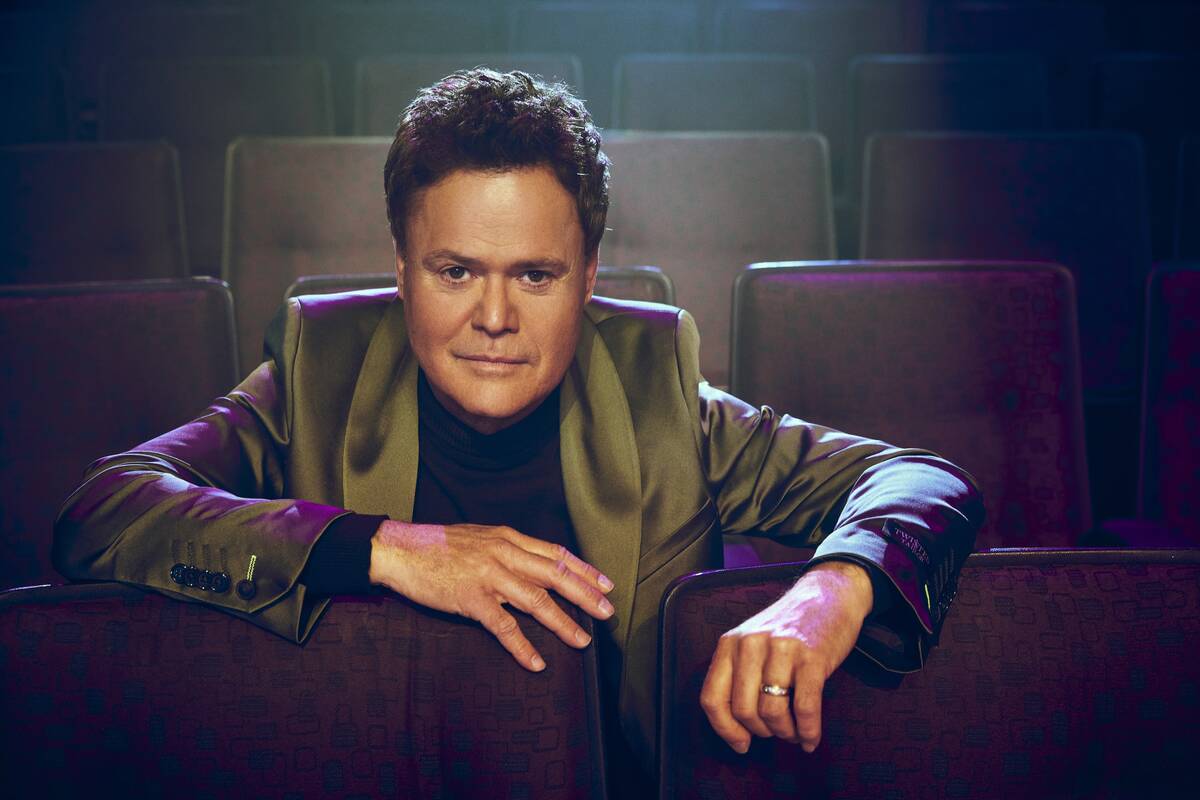 Donny Osmond, who raps, duets with AI figure, extends on the Strip | Kats!
